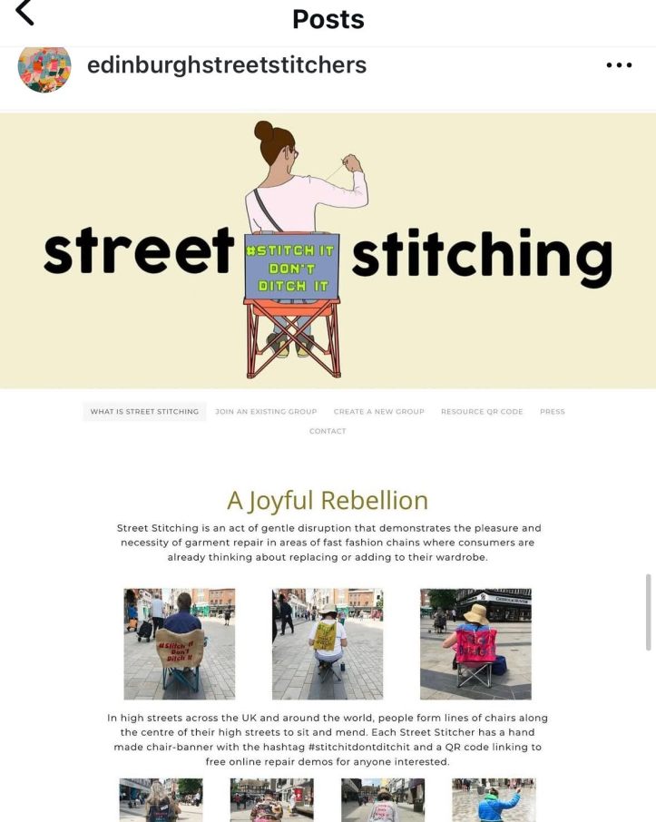 Edinburgh Street Stitchers – Sew organised style podcast